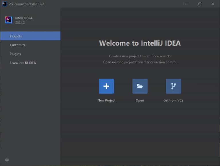 วิธีติดตั้งโปรแกรม JetBrains IntelliJ IDEA Community Edition